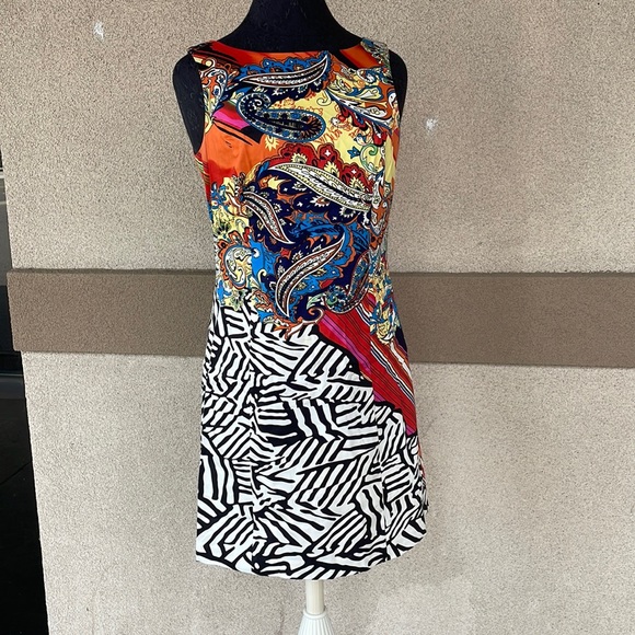Peter Nygard | Dresses | Peter Nygard Dress Sleeveless Paisley Print ...
